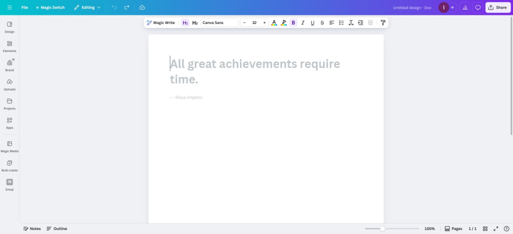 What is Canva Magic Switch and How to Use It (2025 Guide) - MagicSlides App