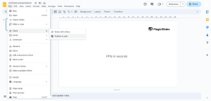 How to time google slides for 20 seconds - MagicSlides App