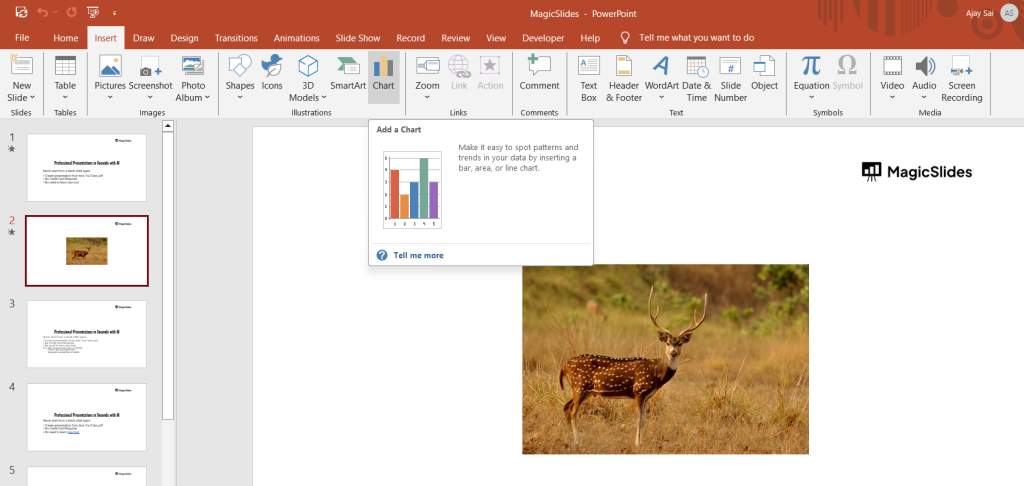 How to Animate Parts of a Graph in PowerPoint - MagicSlides App