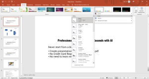 How to change theme Font in PowerPoint - MagicSlides App