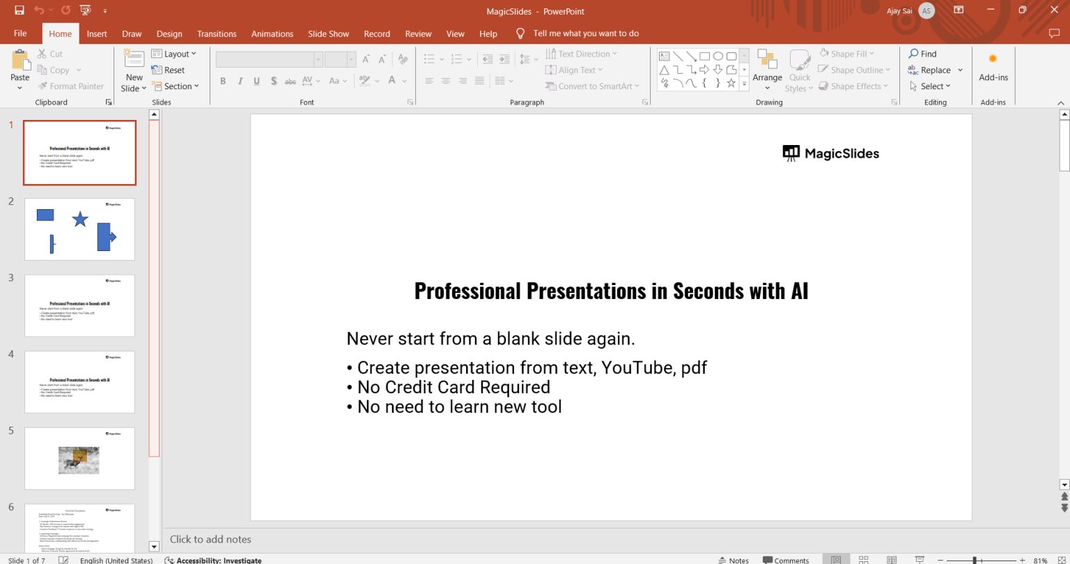 How to create a placeholder in PowerPoint? - MagicSlides App
