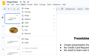 How to do the Second Bullet Point on Google Slides - MagicSlides App