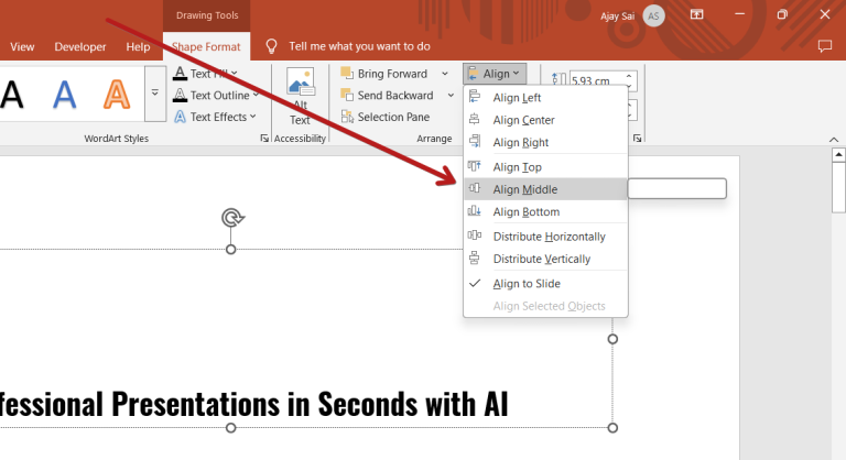How to Evenly Space Objects in PowerPoint? - MagicSlides App