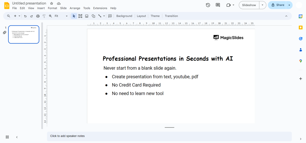 How to format footnotes in Google slides - MagicSlides App