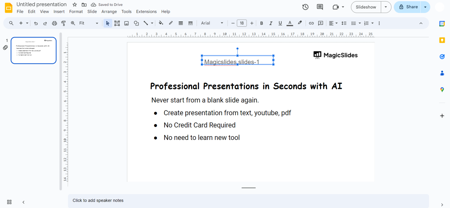 How to format footnotes in Google slides - MagicSlides App