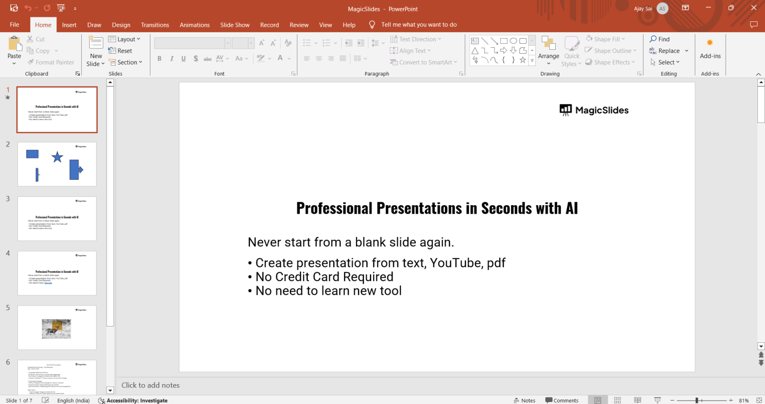 How to Make a video Play Automatically in PowerPoint - MagicSlides App