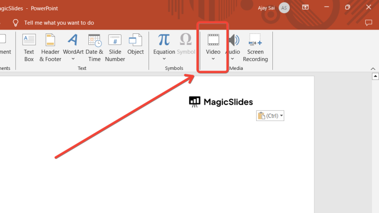 How to Make a video Play Automatically in PowerPoint - MagicSlides App