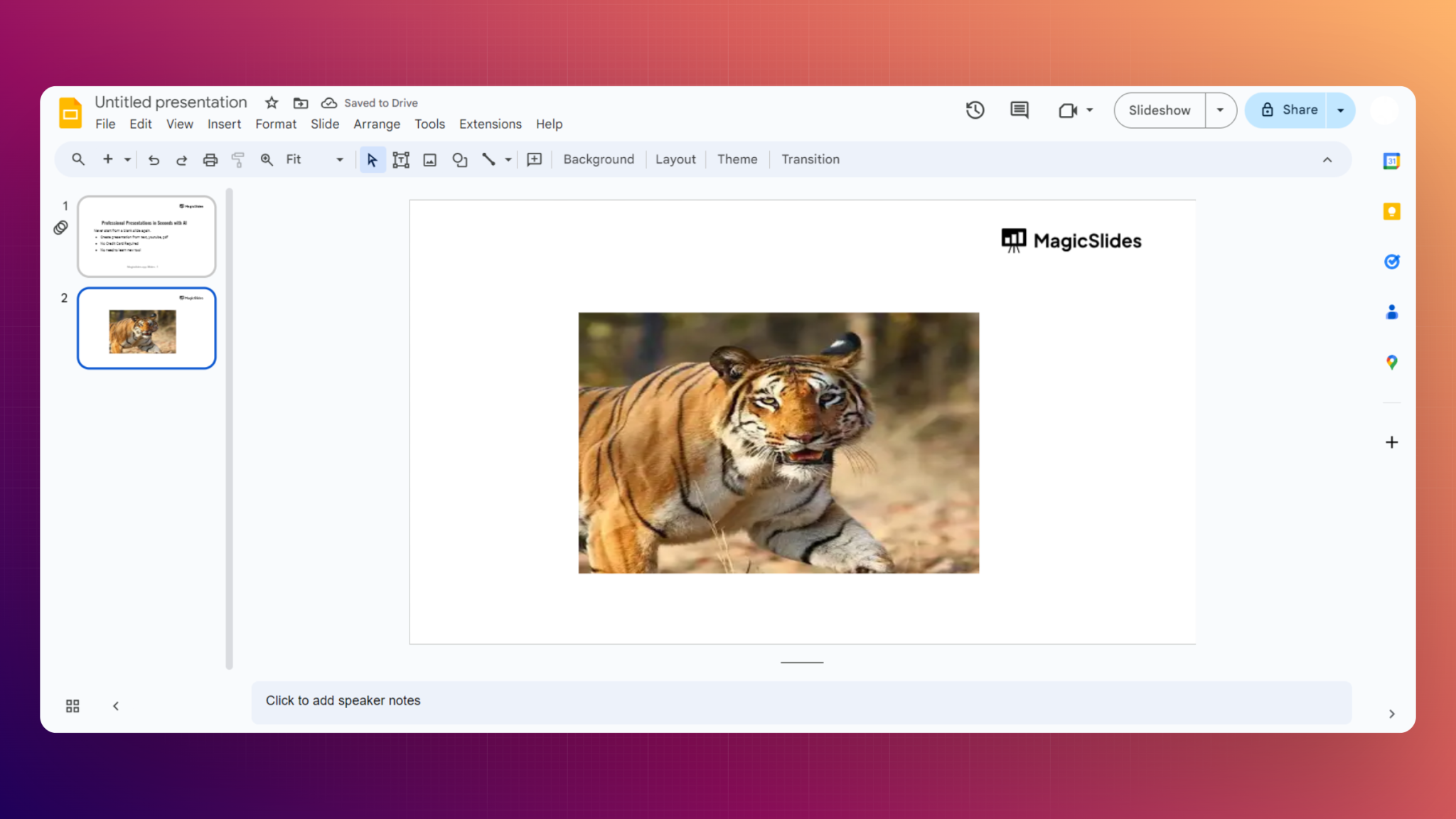 How to Make Pictures Transparent on Google Slides? - MagicSlides App